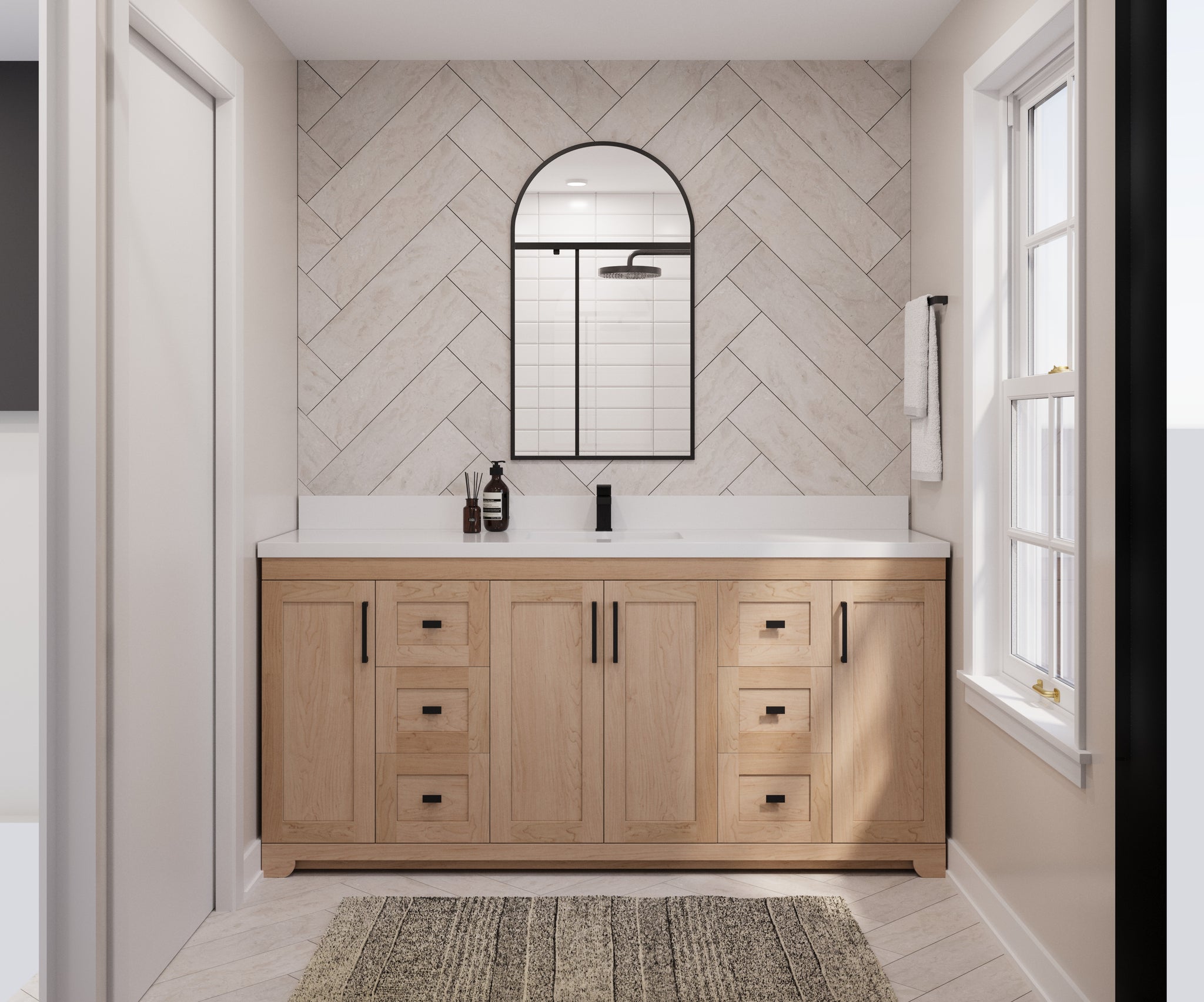 The Westmount Collection – Canadian-Made Solid Wood Vanities and Linen ...