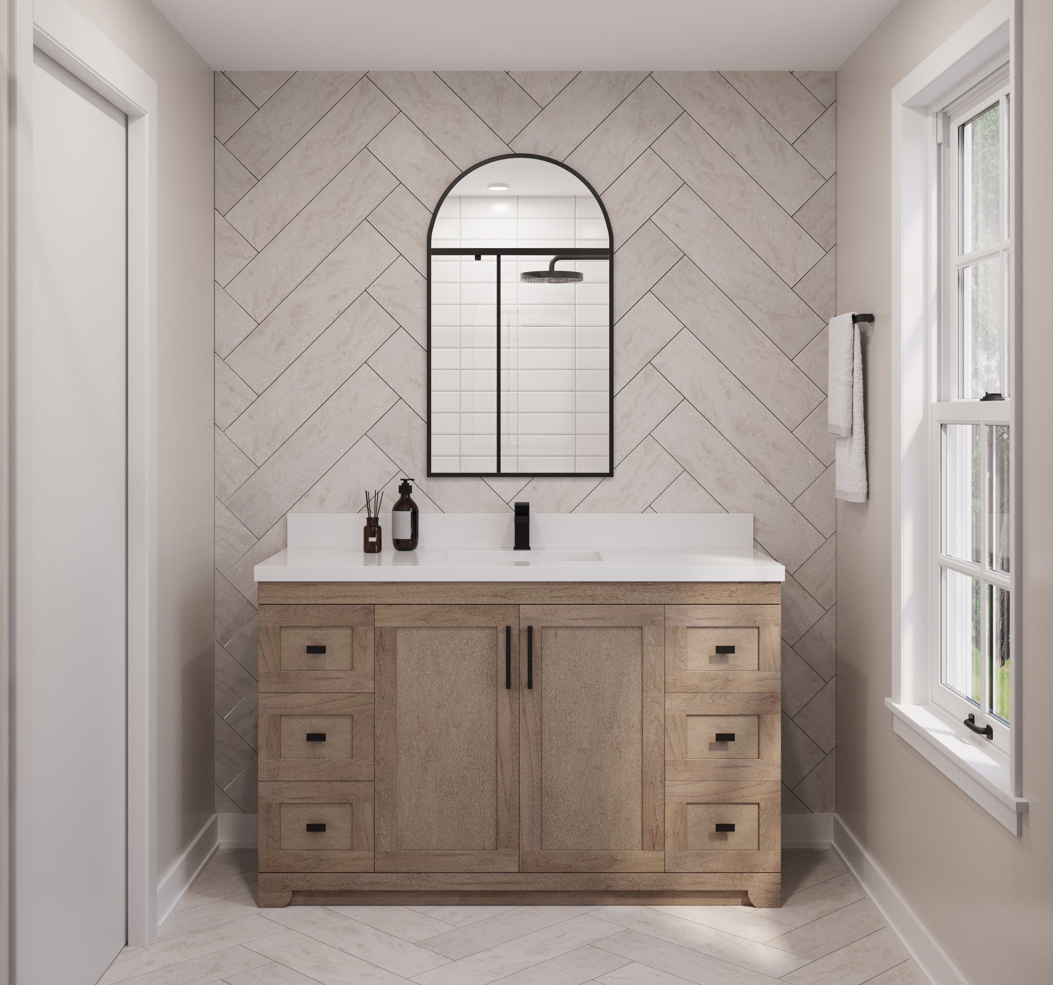 The Westmount Collection – Canadian-Made Solid Wood Vanities and Linen ...