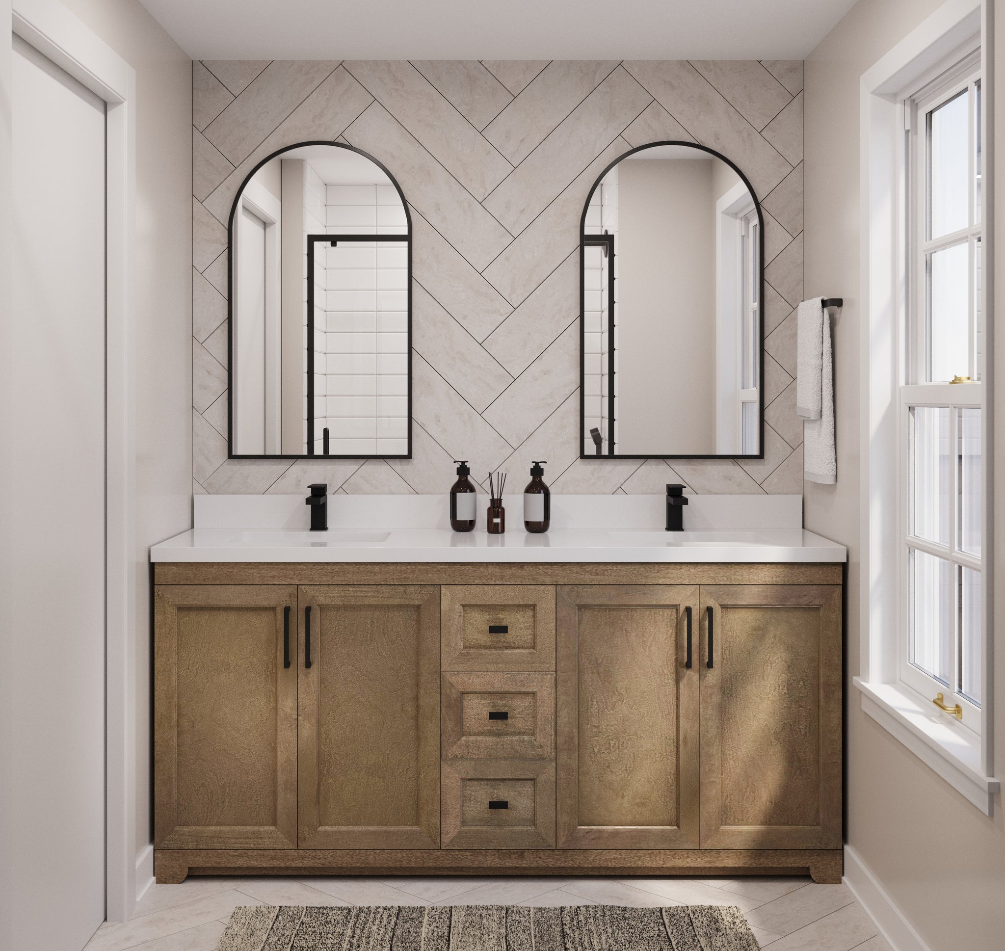 Westmount Canadian Vanity – Solid Wood Bathroom and Storage Units ...