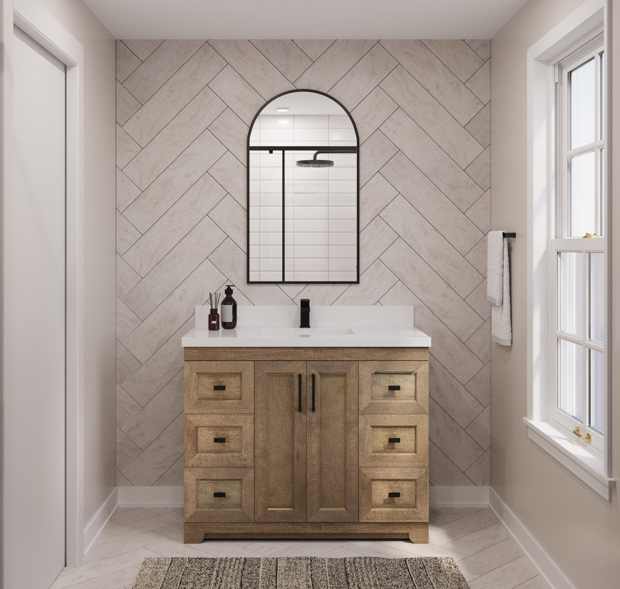 Westmount Canadian Vanity – Solid Wood Bathroom and Storage Units ...