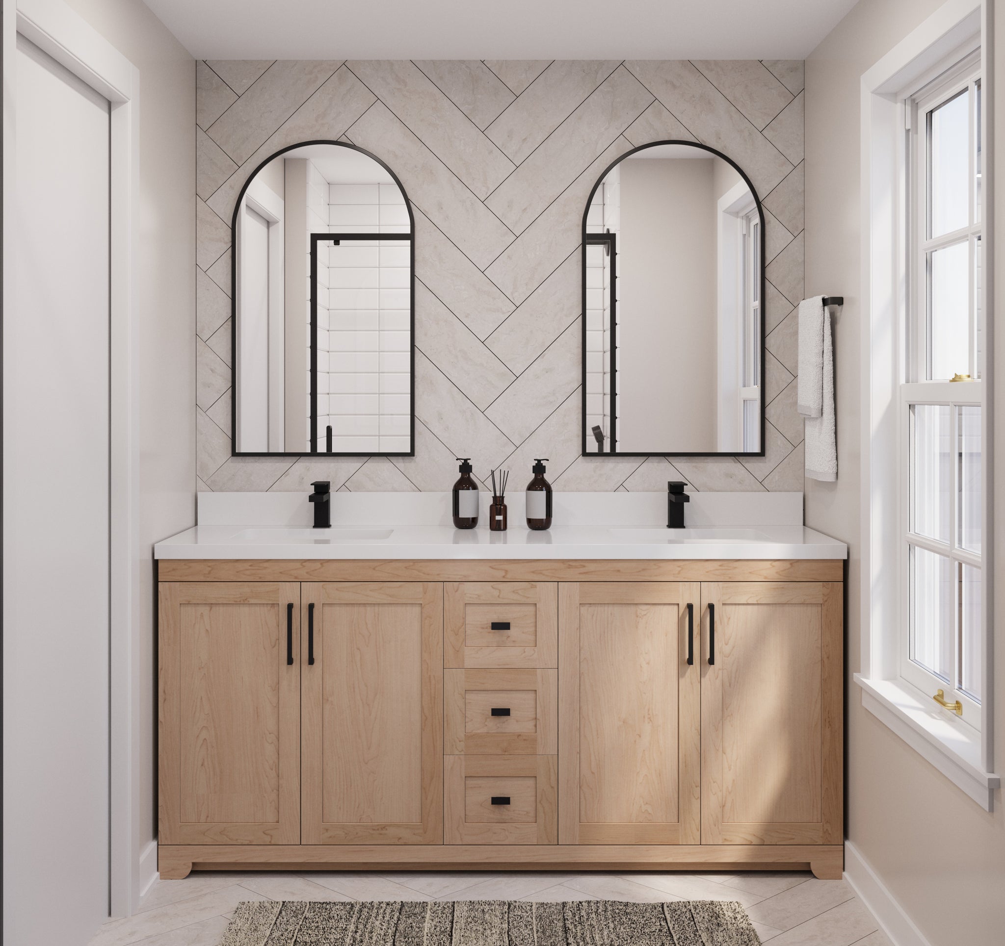 Westmount Canadian Vanity – Solid Wood Bathroom and Storage Units ...
