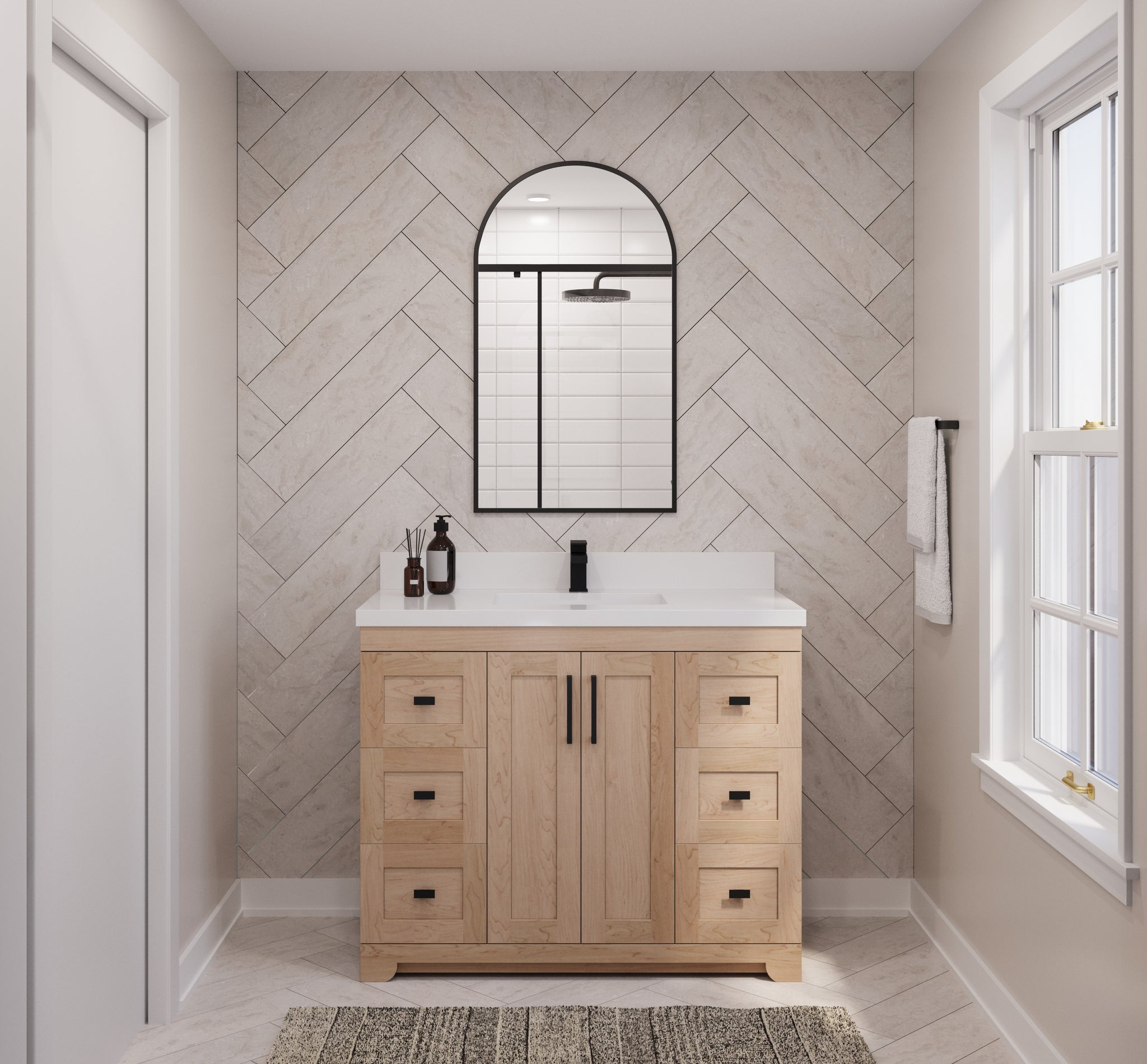 Westmount Canadian Vanity – Solid Wood Bathroom and Storage Units ...