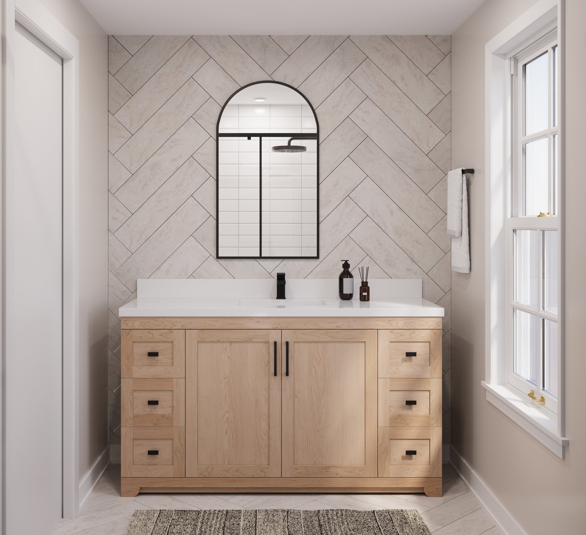 Westmount Canadian Vanity – Solid Wood Bathroom and Storage Units ...