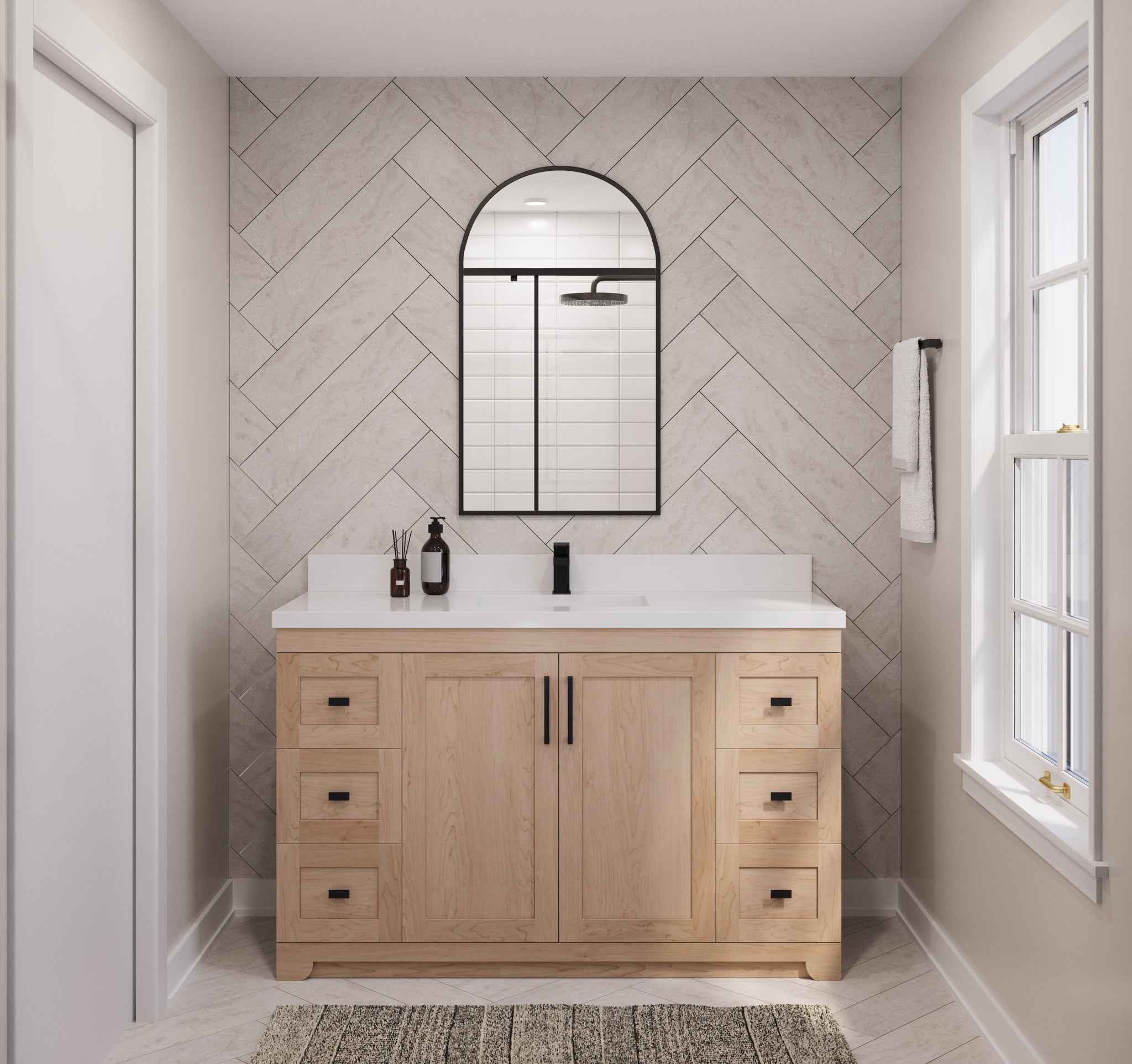 The Westmount Collection – Canadian-Made Solid Wood Vanities and Linen ...