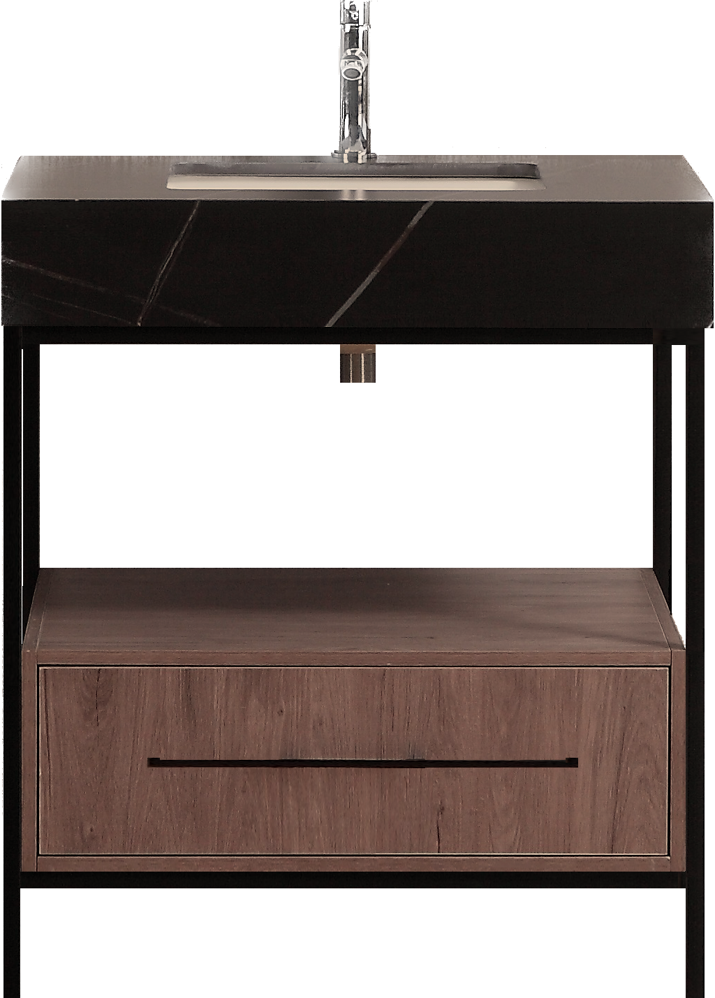 Fiorenza 30" Vanity with Sintered Stone Countertop | Vanity Shop